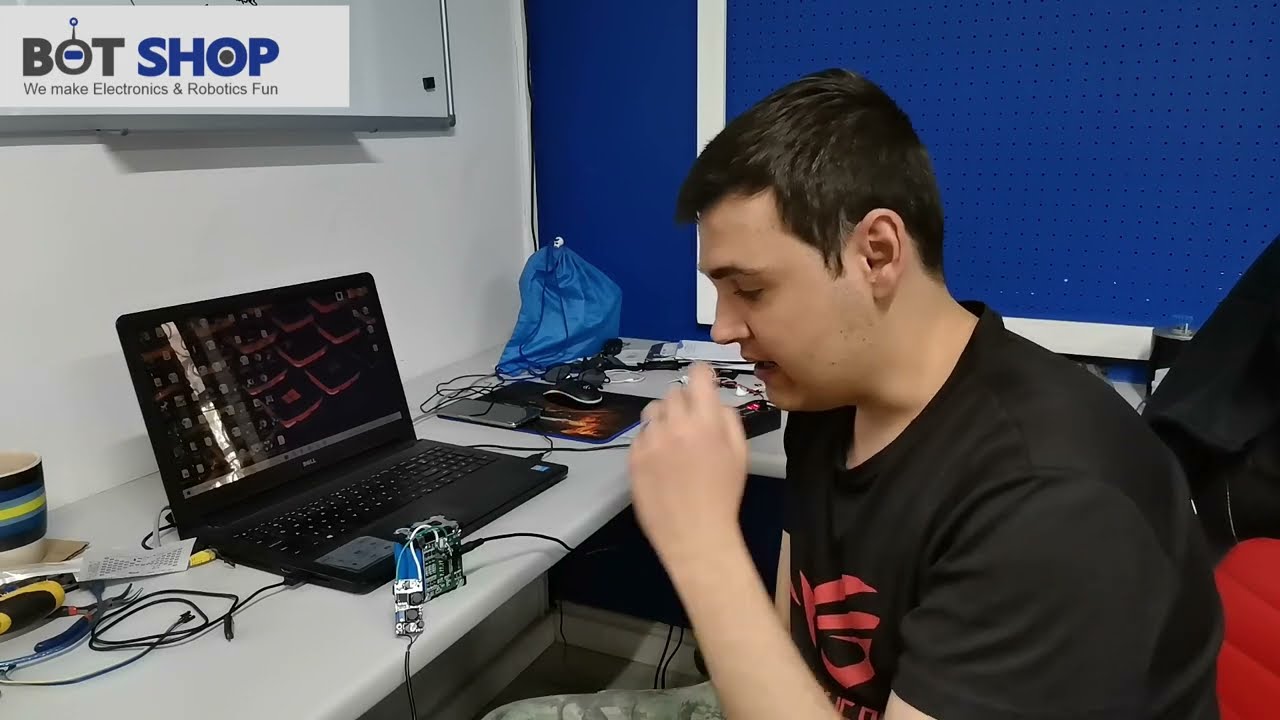 Bot Shop Backup Battery Project - YouTube