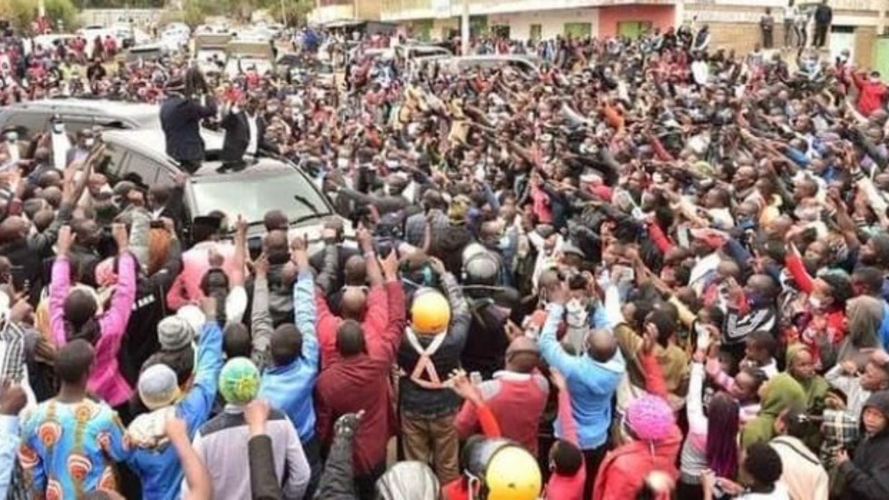 LIVE! RUTO AND HIS FULL TANGATANGA BRIGADE INVADE KAJIADO COUNTY! - YouTube