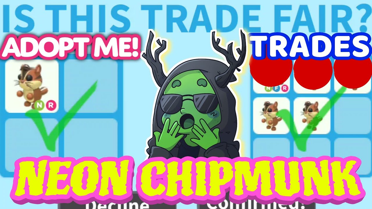 DID I REALLY get this TRADE for my NEON CHIPMUNK in Adopt Me! ? 😮 # ...