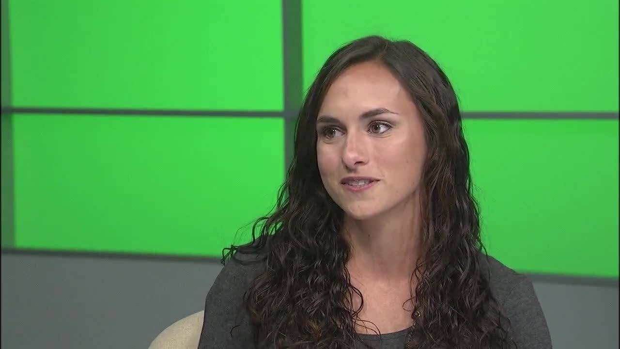 Savannah Jackson honored as All-Star Athlete - YouTube