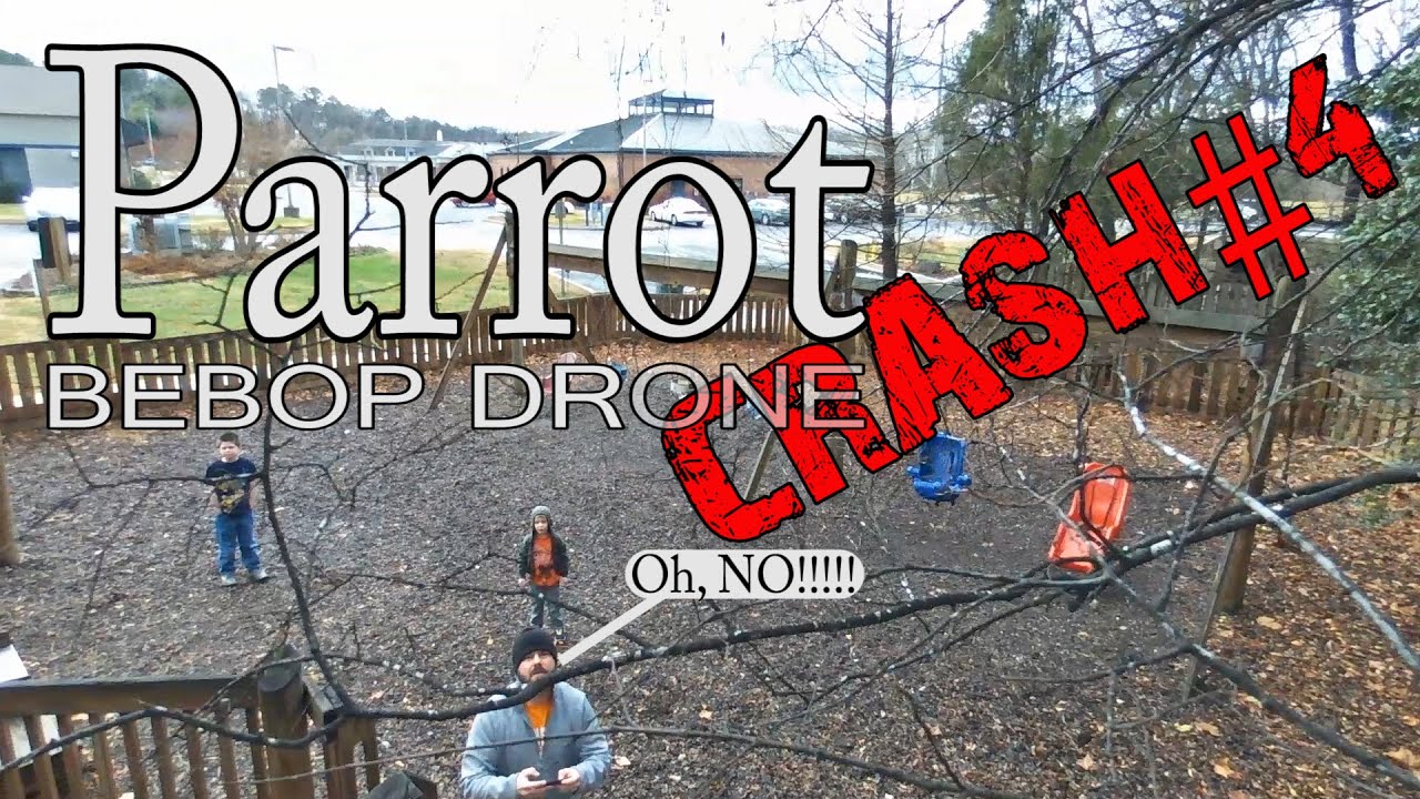 How to crash your PARROT BEBOP DRONE in 1min and 20seconds!! - YouTube