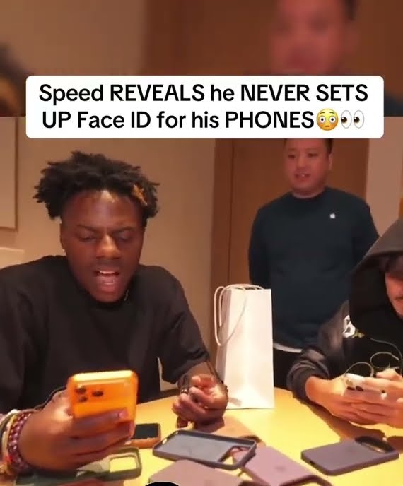 Speed Sacred Of Face ID #ishowspeed #speed #ishowspeedshorts - YouTube