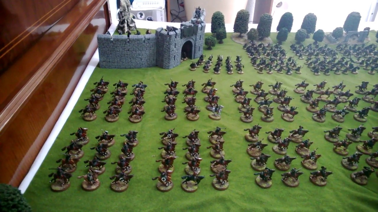 LOTR ROHAN GW miniatures , my army - YouTube