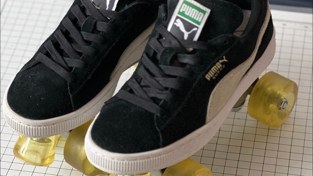 HOW TO MAKE CUSTOM PUMA SKATES - YouTube