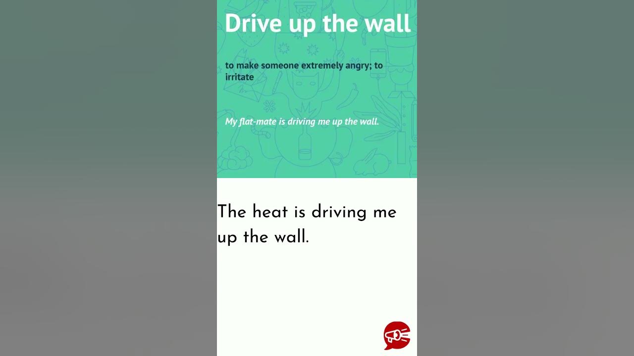 DRIVE UP THE WALL Shorts Vocabulary English IELTS YouTube drive-up-the-wall-shorts-vocabulary-english-ielts-youtube
