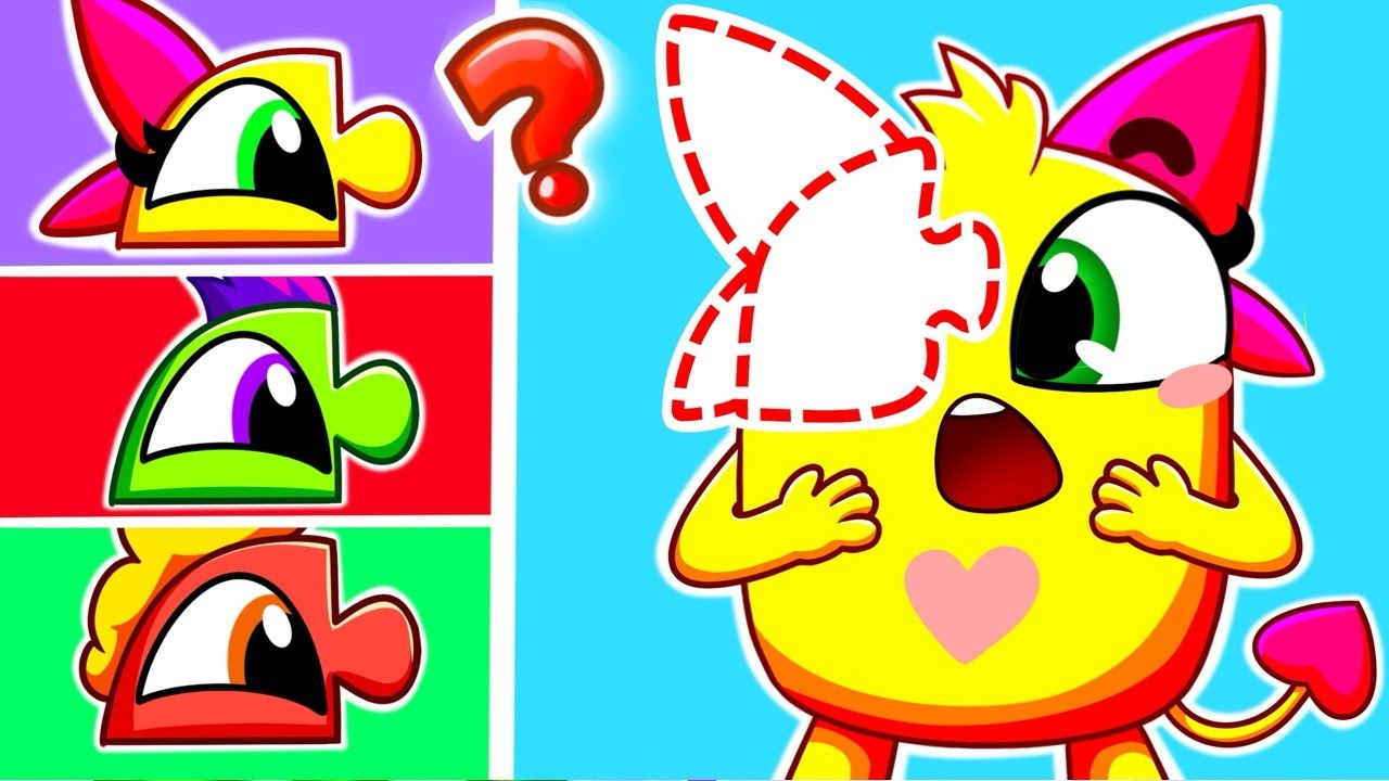 Mix & Match! The Face Puzzle Play' - A Song of Smiles and Frowns with ...