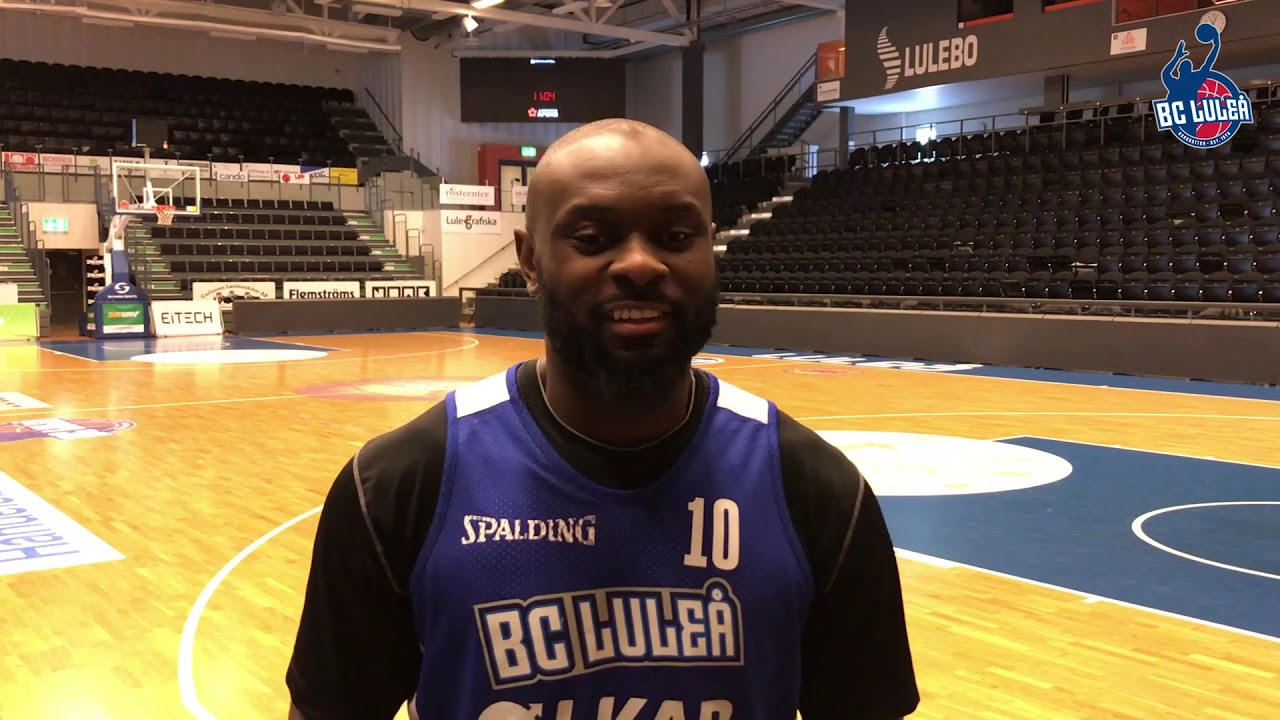Thomas Massamba inför kvartsfinal 4 vs. Jämtland Basket - YouTube
