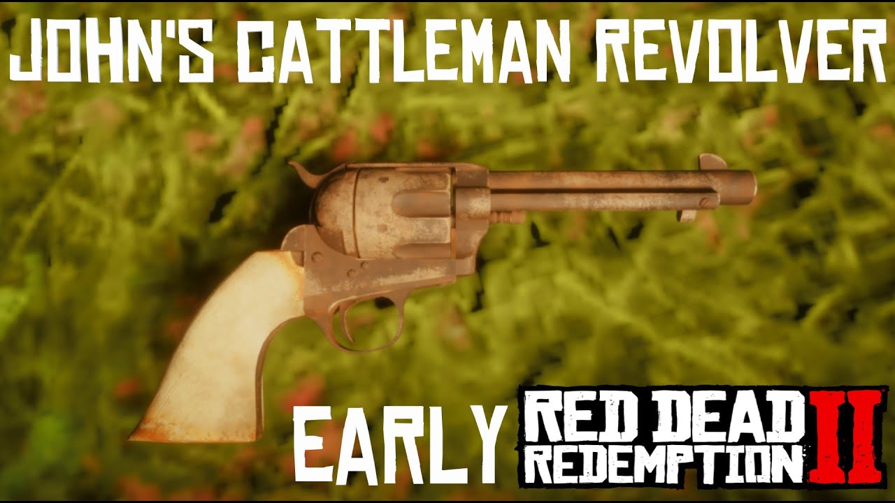 John's Cattleman Revolver as Arthur | Part 2 | Companion Glitch | RDR2 ...