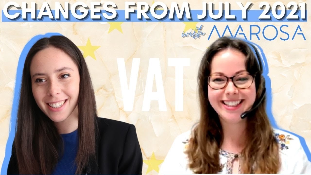 EUROPEAN VAT FOR ECOMMERCE AND AMAZON FBA SELLERS with MAROSA (MUST ...