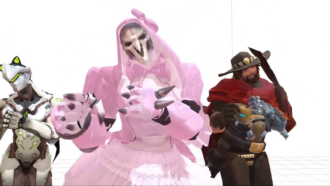 Mmd Overwatch Reaper By Trying Out Overwatch Animation 🫶 #overwatch