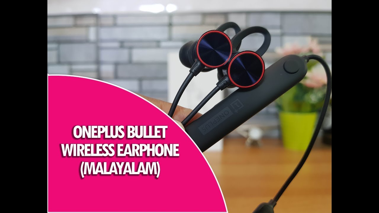 OnePlus Bullet Wireless Earphone Unboxing and Review in മലയാളം - YouTube