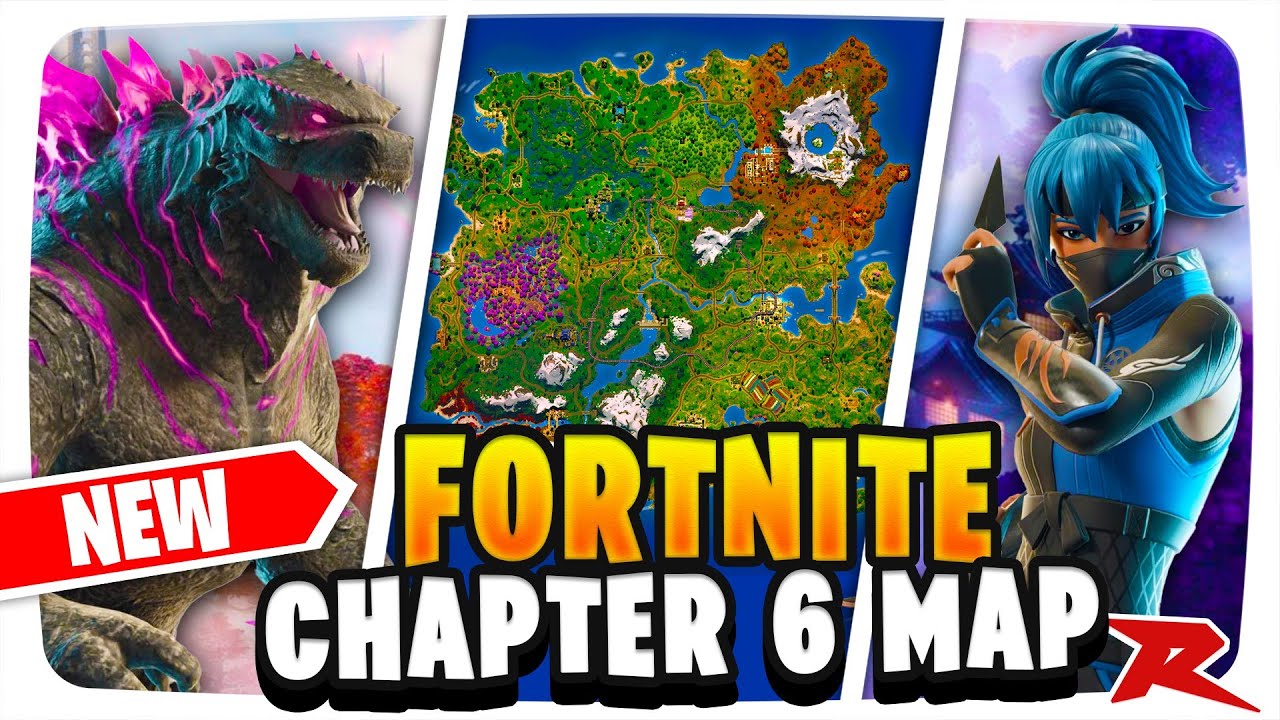 🔥* LEAKED* Fortnite Chapter 6 Map POIs! 🗺️👀 - YouTube