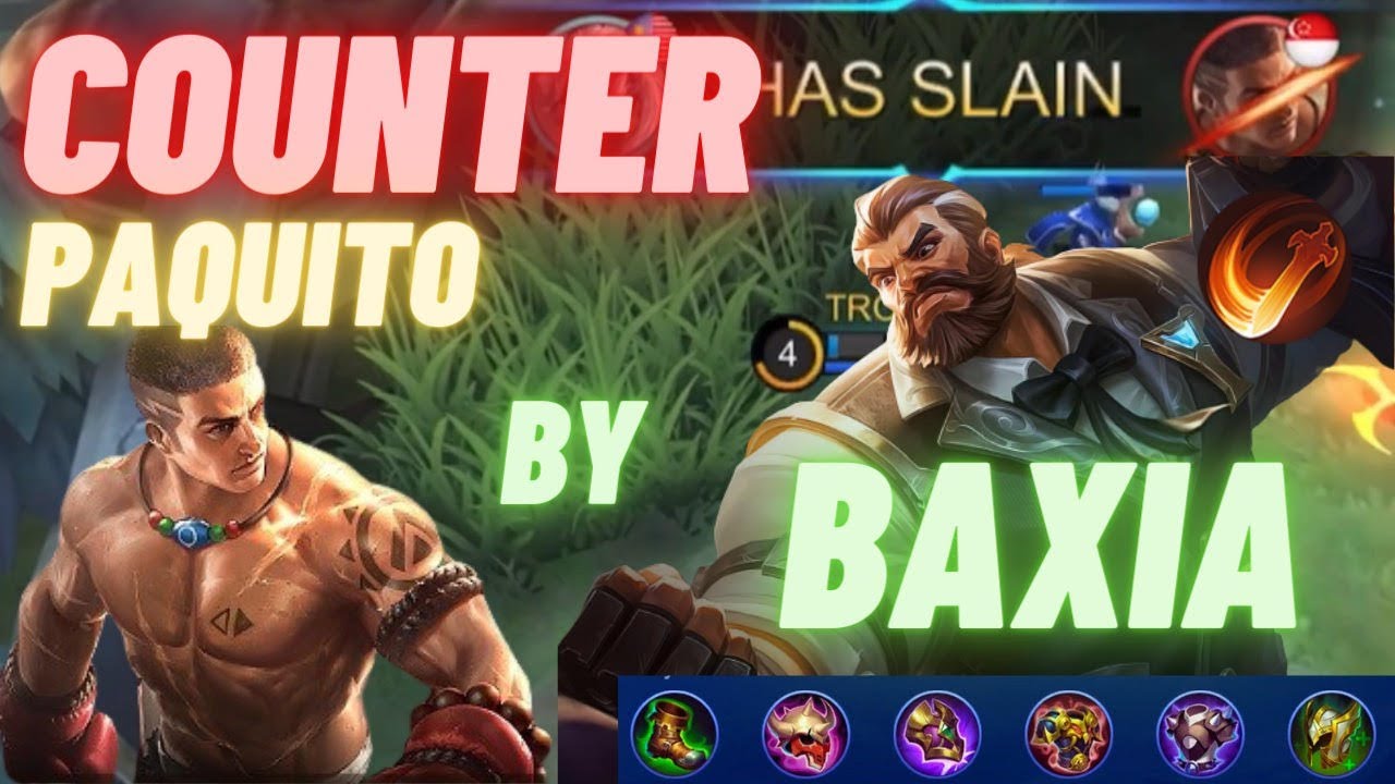 Counter Paquito with Tank Baxia Ba-tender Physical Defend Item, Execute ...