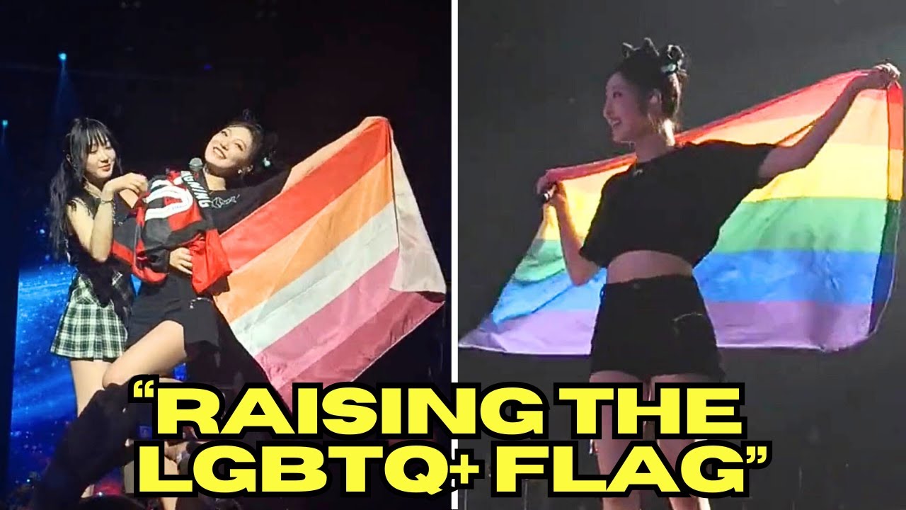 Aespa's Ningning Goes Viral for Raising the LGBTQ+ Flag at Their ...