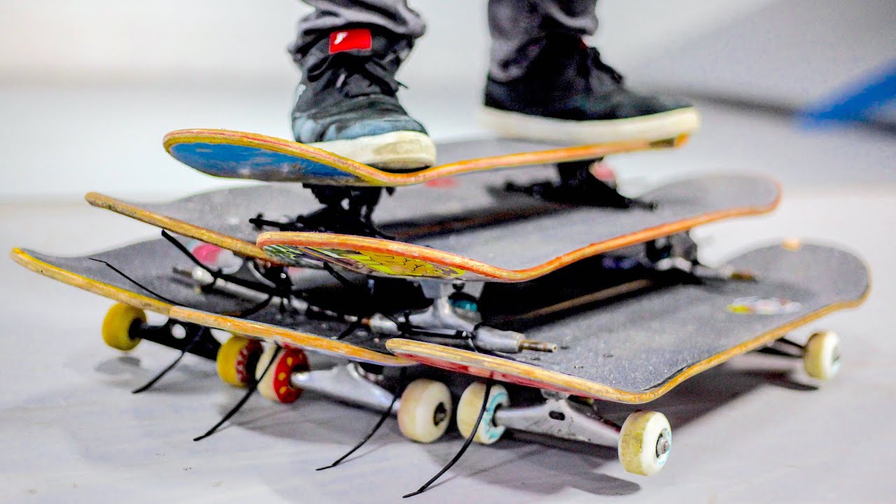 Homemade Skate Pyramids