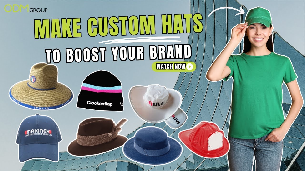 Make Custom Hats with Your Own Design To Elevate Your Brand - YouTube
