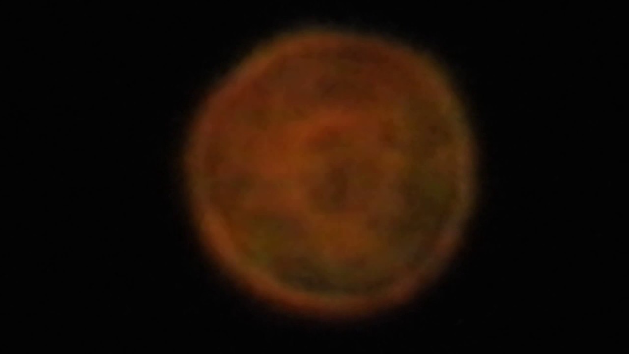 Mars in zoom Nikon P900 14.11.2016 - YouTube