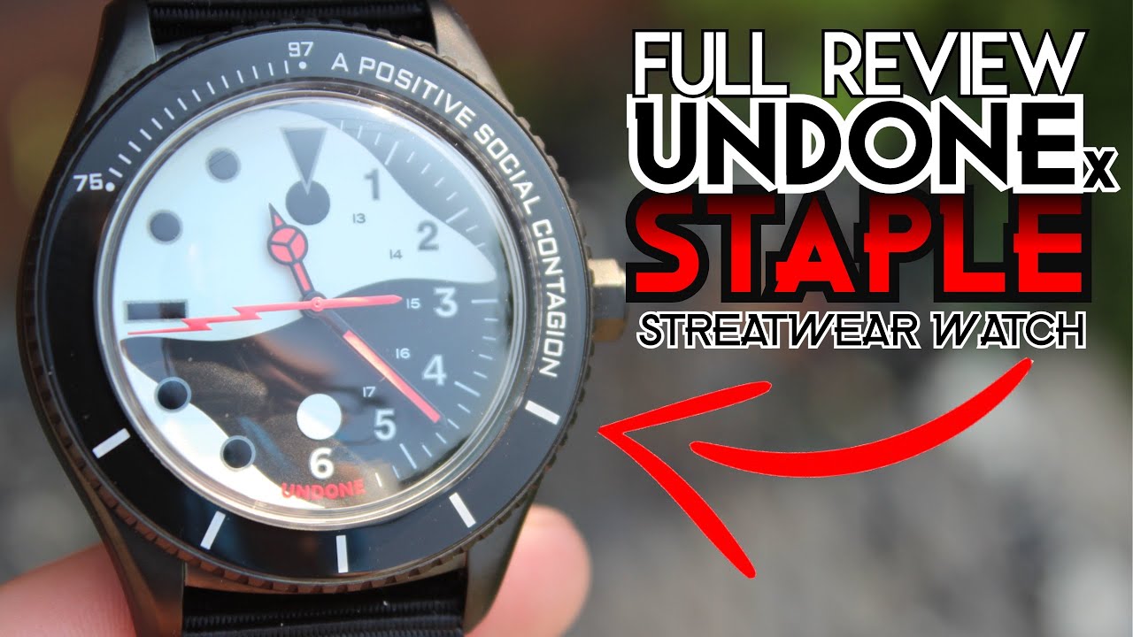 Undone & Jeff Staple "Yin-Yang" Watch (Staple Pigeon Streetwear Brand ...