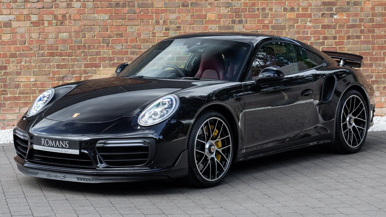 2017 Porsche 911 (911.2) Turbo S - Jet Black - Walkaround & Interior ...