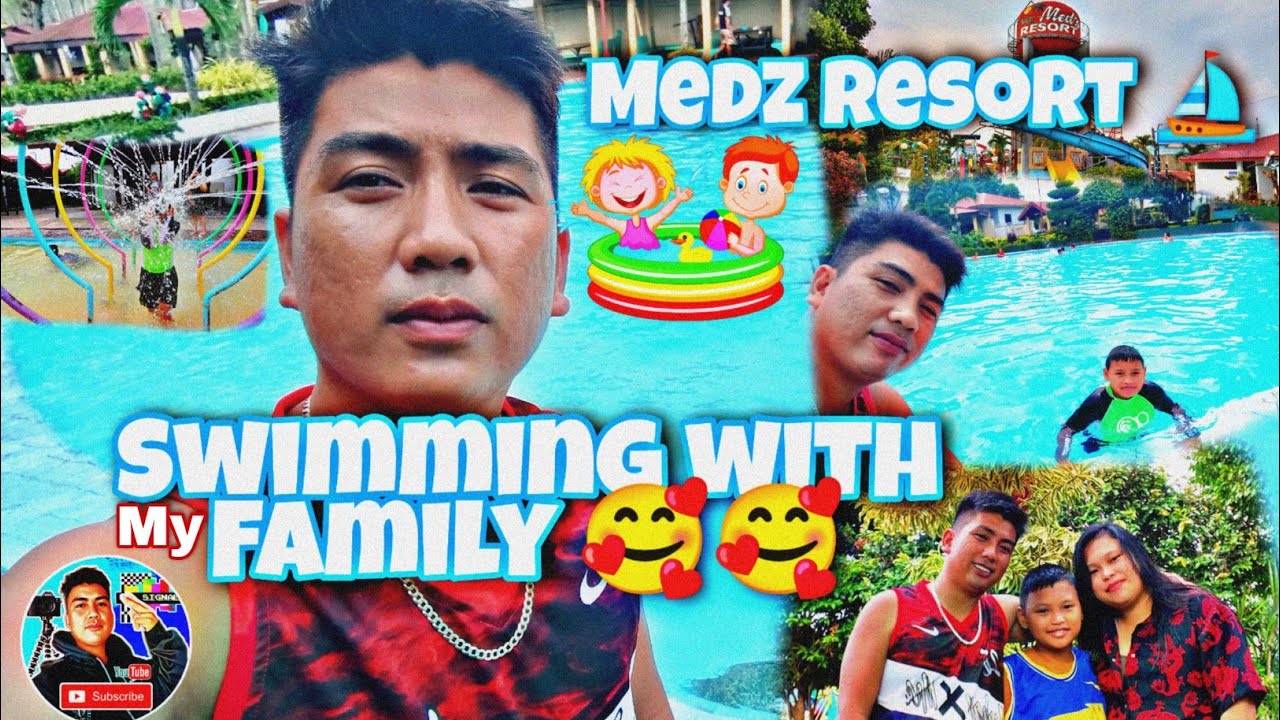 MEDZ RESORT SWIMMING WITH MY FAMILY (kua jaize and Mommy sara) # ...