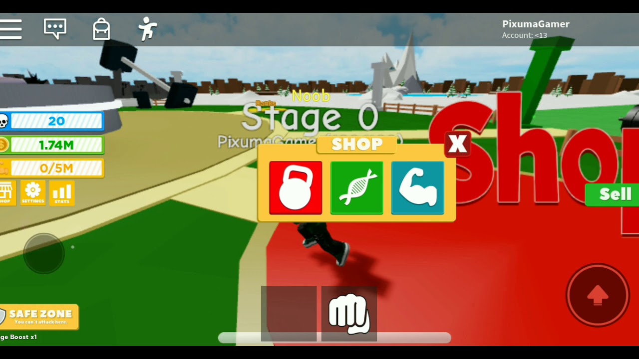 Roblox - Big Lifting Simulator! #3 - YouTube