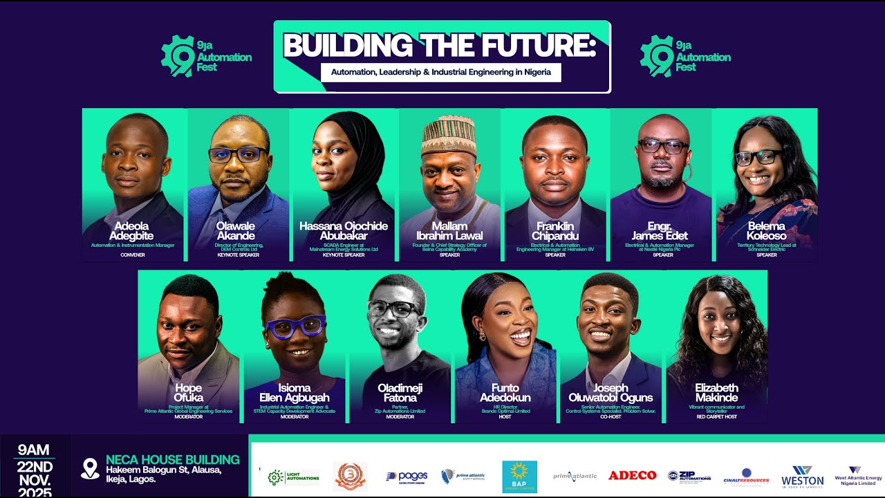 9ja Automation Fest 1.0 – Live from Lagos, Nigeria - YouTube
