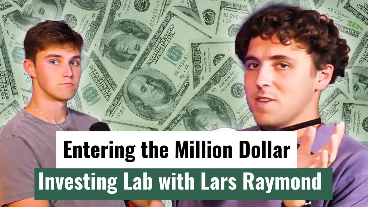 Week 37. Entering The Million Dollar Investing Lab with Lars Raymond ...