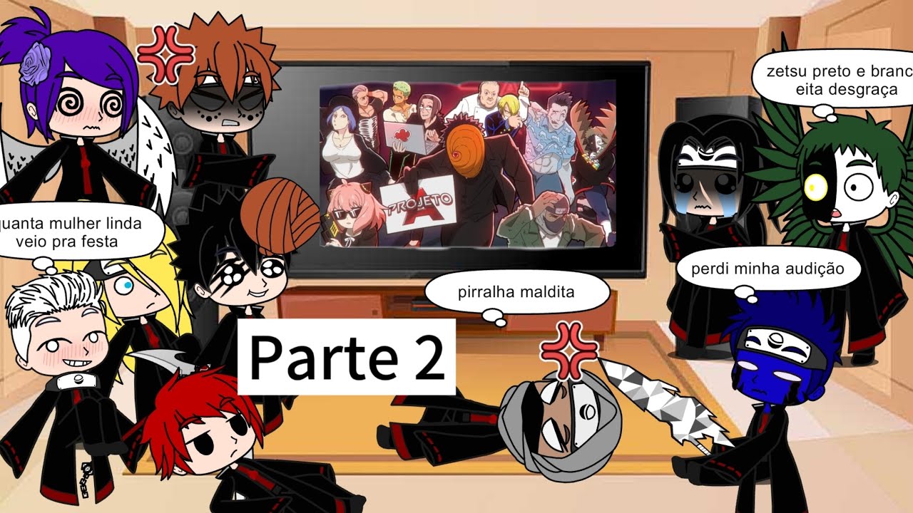 Akatsuki react festa da Akatsuki parte 2 (Voice Markers) - YouTube