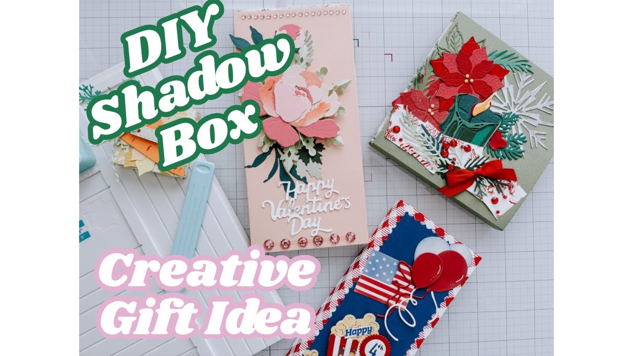 Shadow Box Punch Board | Before & After Craft Projects - YouTube