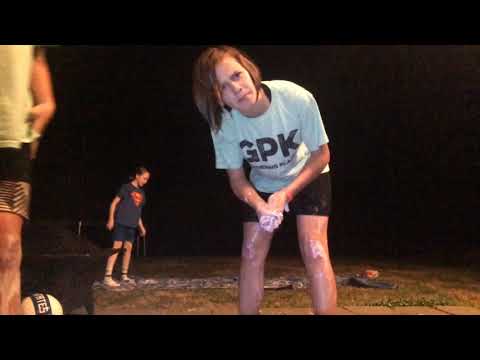 Gymnastics floppy sock challenge *funny*