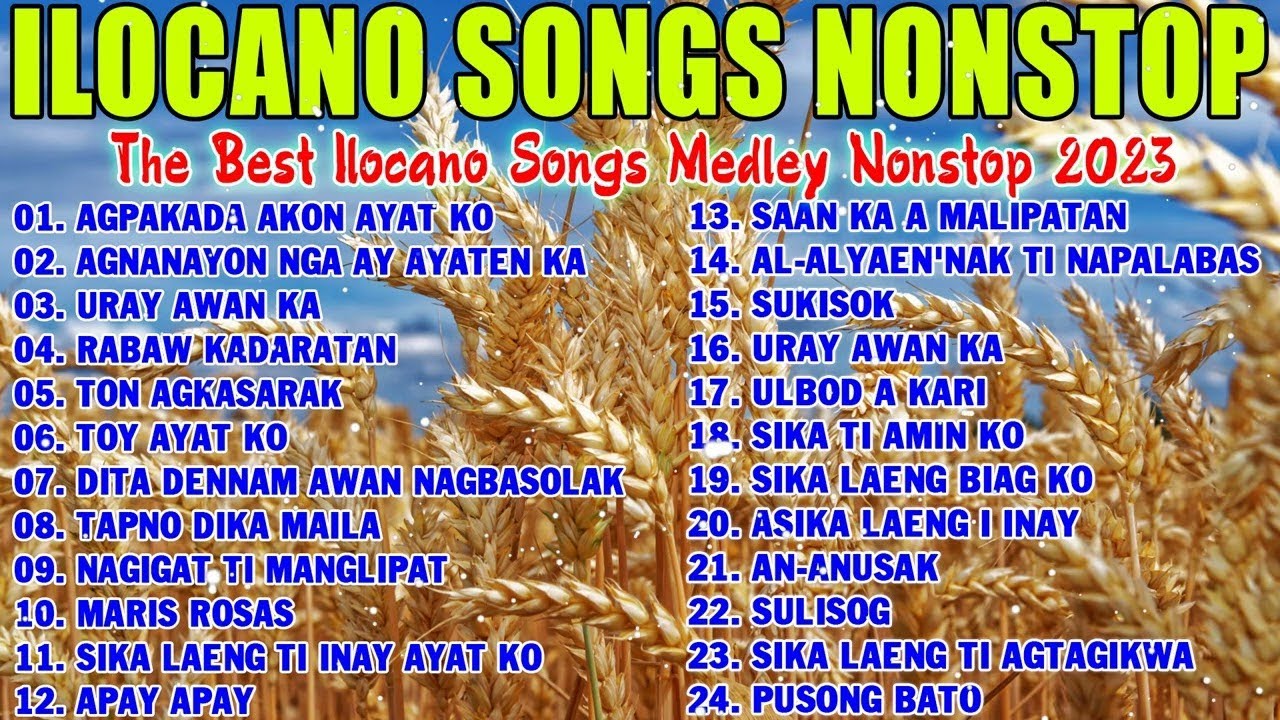 1 HOUR RELAXING Beautiful Ilocano Songs Non-stop 💖 Top Trending Ilocano ...