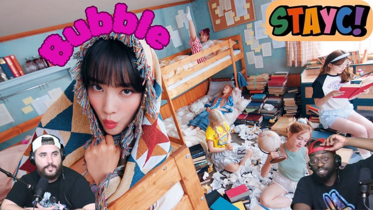 First Time Ever Listening to STAYC! (스테이씨) 'Bubble' MV (Reaction) - YouTube