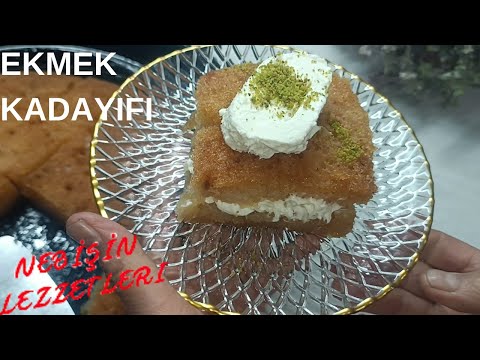 KARAMELLİ EKMEK KADAYIF TARİFİ | NEBİŞİN LEZZETLERİ