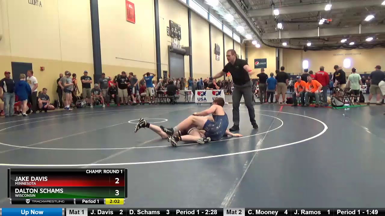 Junior Men 145 Jake Davis Minnesota Vs Dalton Schams Wisconsin - YouTube