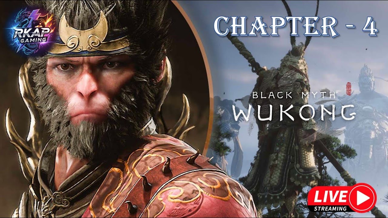 ⚔️🔥 Black Myth Wukong Chapter 4 Part 5– Full Livestream Gameplay | Epic ...