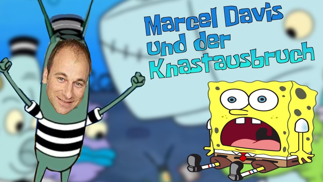 Spongebobverarsche 😂😅😆 - Marcel Davis und der Ausbruch aus'm Knast ...