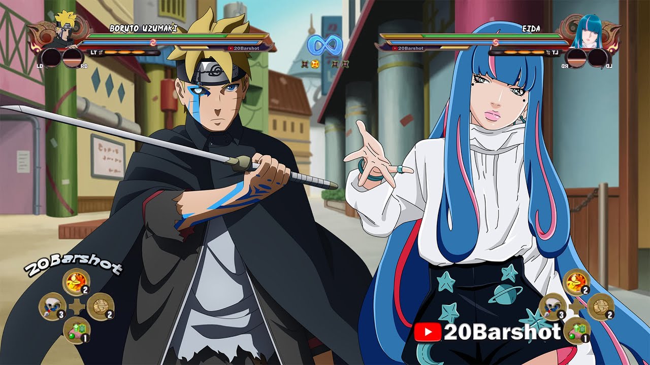 BORUTO TIMESKIP VS EIDA POWERFUL SHINOBI CYBORG FIGHT - Naruto Ninja ...