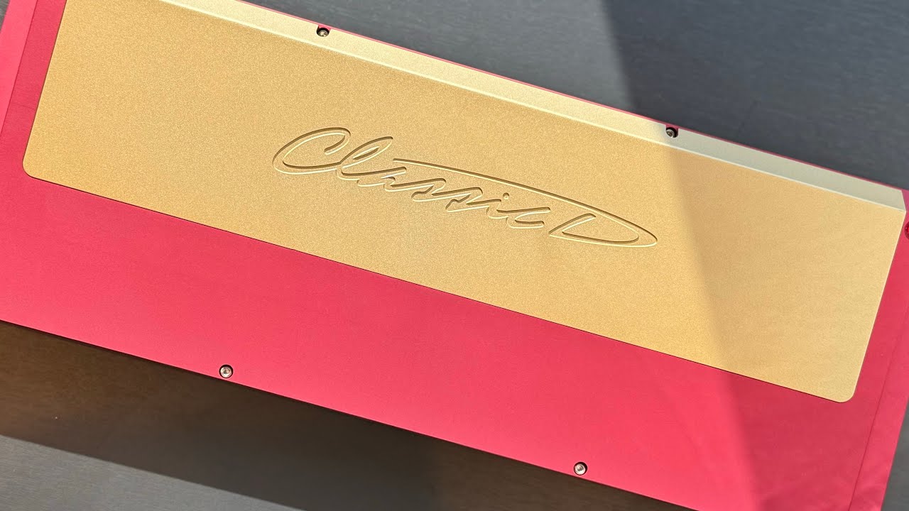 Classic D - Cherry MX Broken Black(Coreless PCB) / 클래식D - 머신흑(코어리스PCB ...