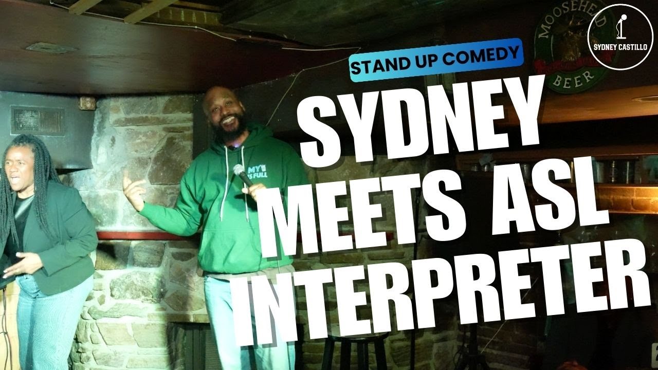 Doing Stand Up Comedy with an ASL Interpreter - Stand Up Comedy - YouTube