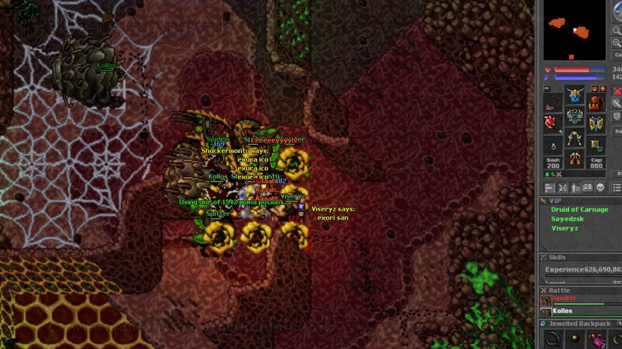 Break y kill task solo - War Against the Hive Quest - Tibia tutorial - YouTube