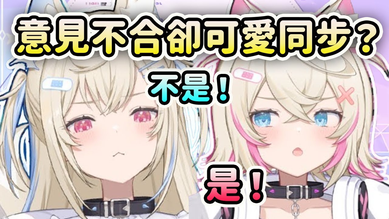 意見不合卻可愛同步的FuwaMoco? 到底誰說的才對呢？【FuwaMoco】【Hololive 中文】 - YouTube