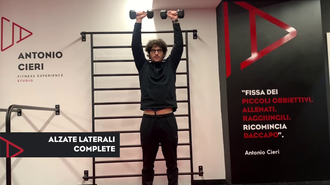 ALZATE LATERALI COMPLETE - YouTube