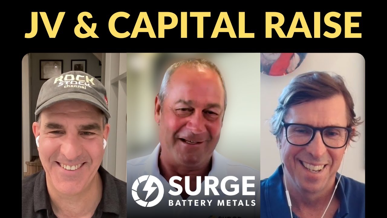 Surge Battery Metals: JV with Evolution Mining & PFS Update | Graham ...