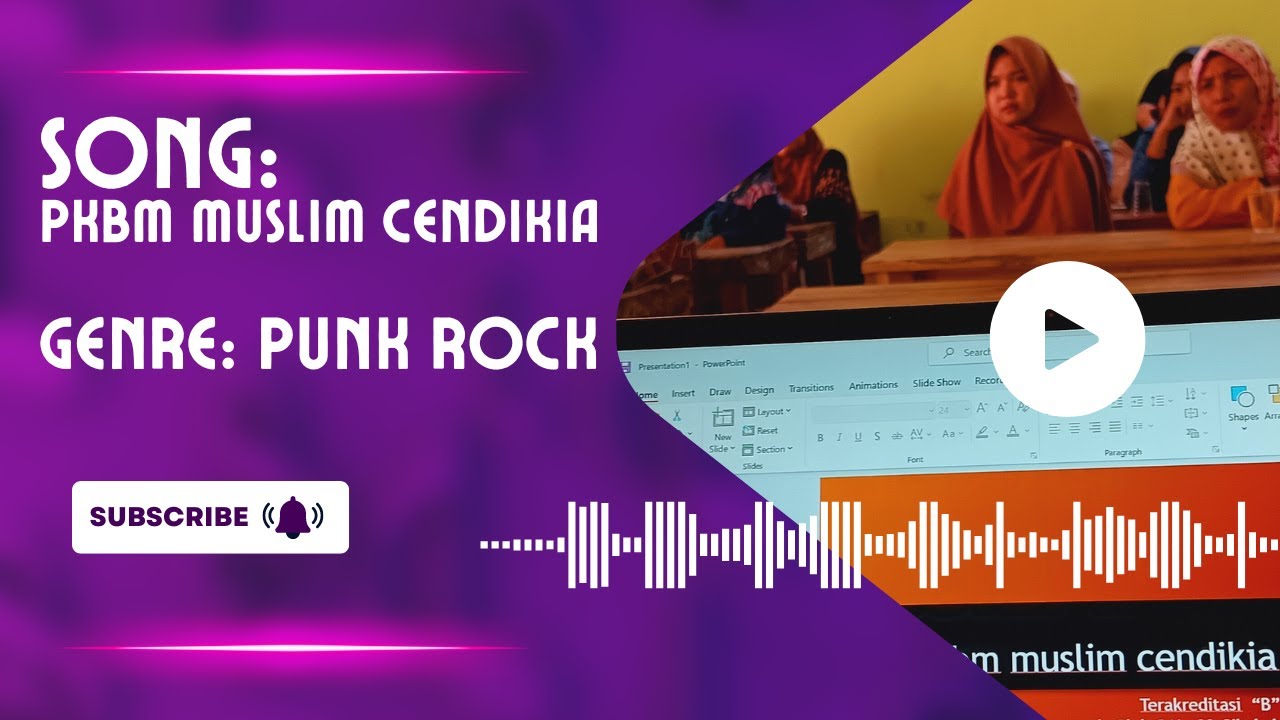 PKBM MUSLIM CENDIKIA SONG (GENRE: PUNK ROCK) - YouTube