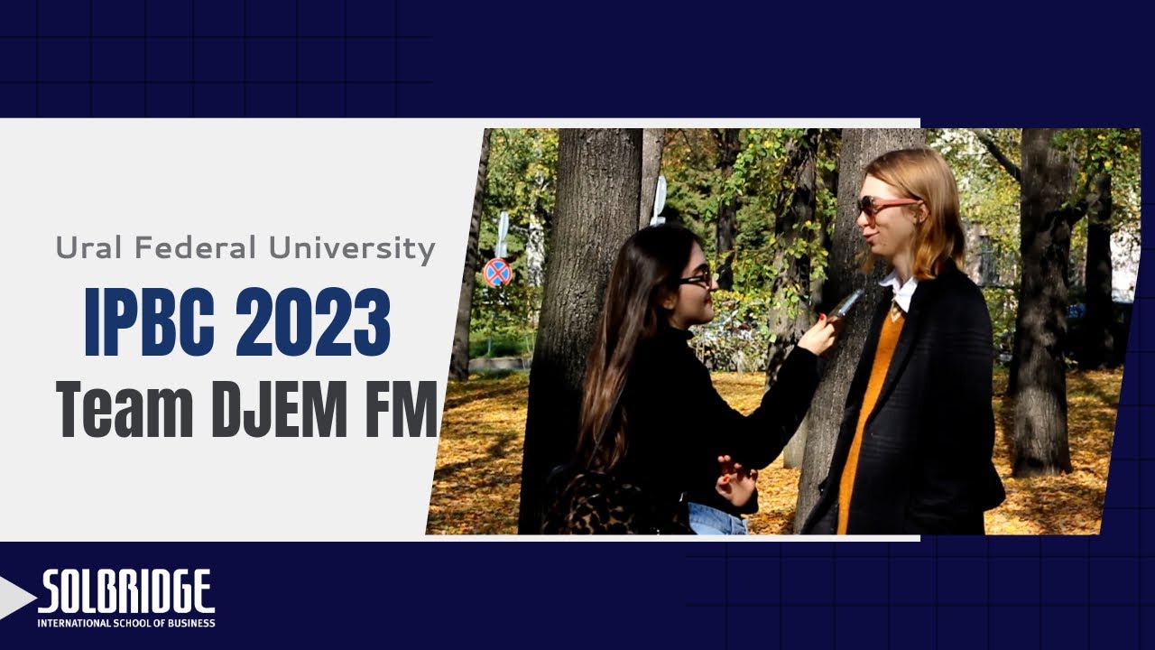 SolBridge IBPC 2023 _Team Introduction_ Ural Federal University - YouTube