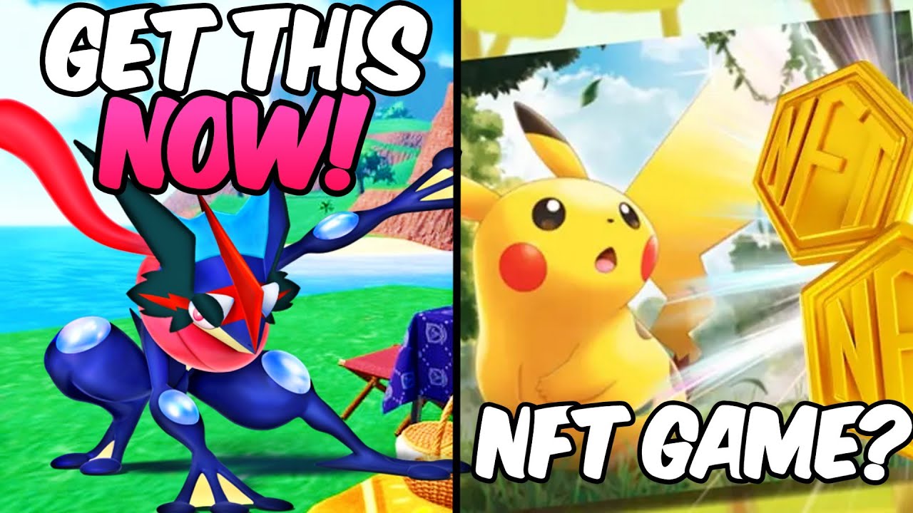 Get Battle Bond Ash Greninja NOW & Pokemon NFT game coming? - YouTube