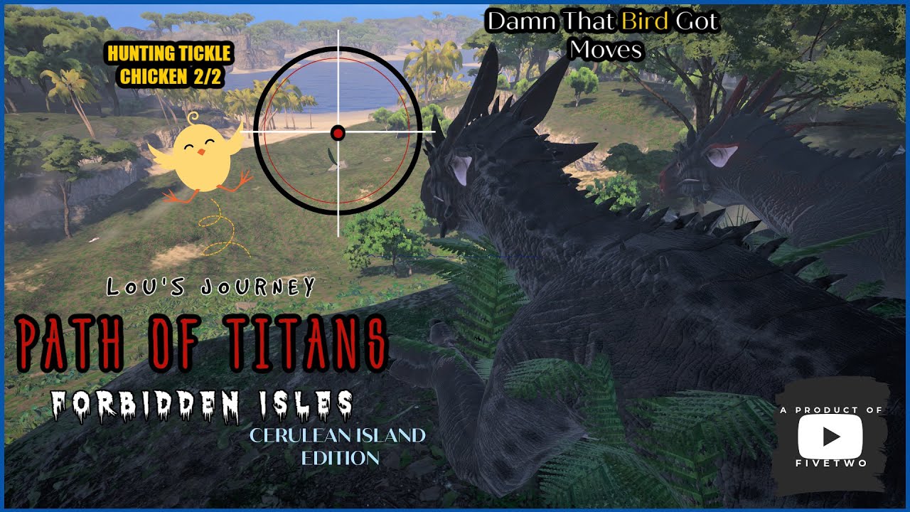 Path of Titans: Noviana Hunting Therizinosaurus Part 2/2 - The Bird Got ...
