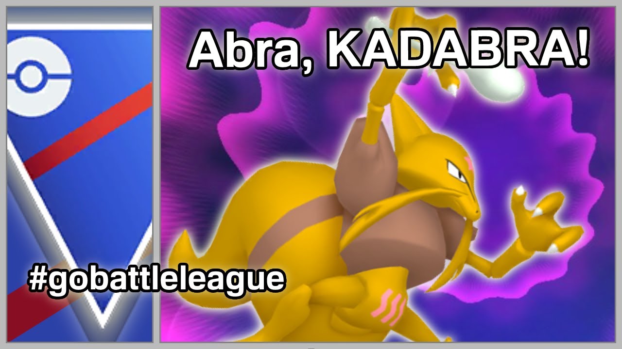 Does Shadow KADABRA have the HARDEST hitting FAST move?! | Great League ...