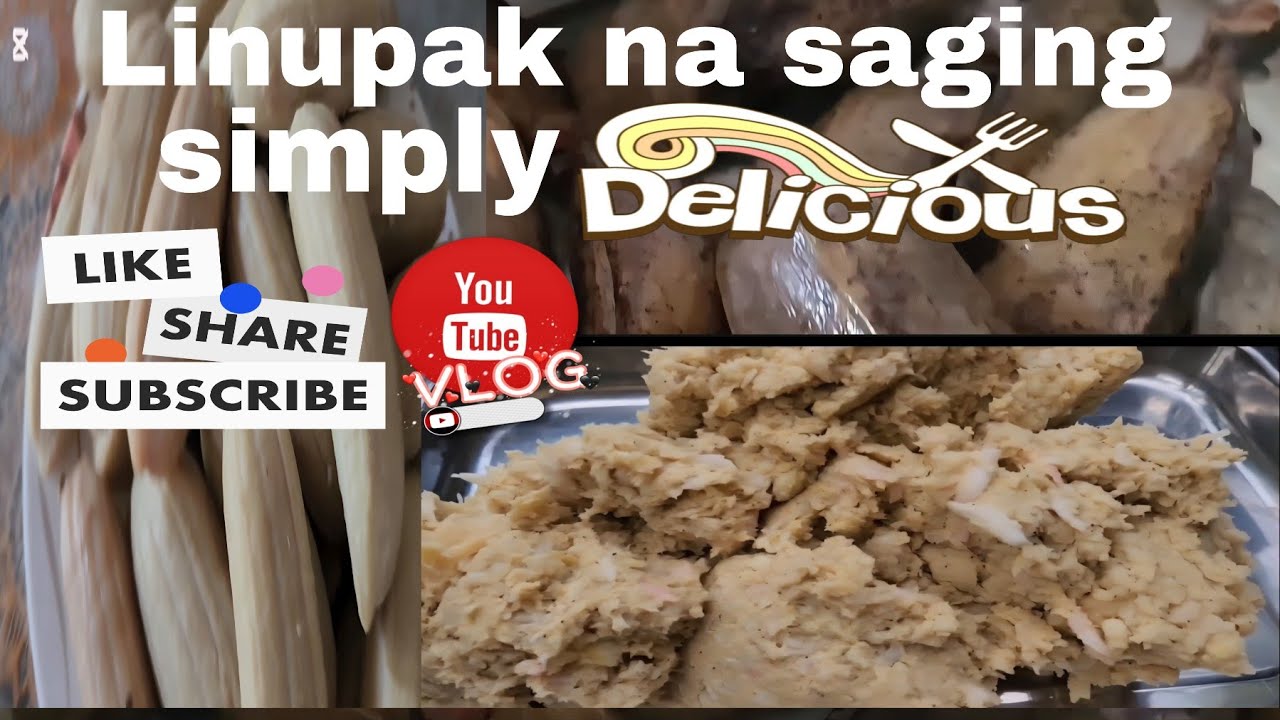 Linupak na saging,simply delicious - YouTube
