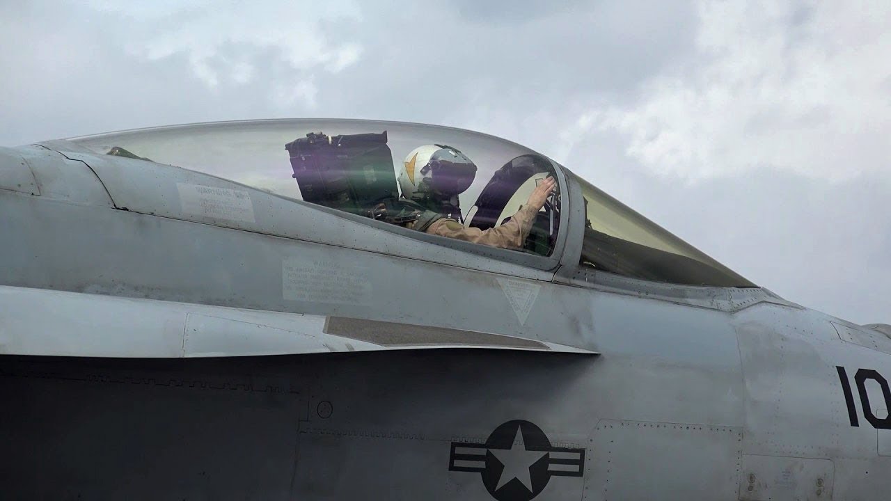 IDF Officers Visit USS George H. W. Bush at Sea - YouTube